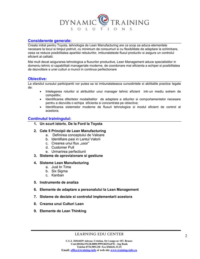 Lean Management | PDF