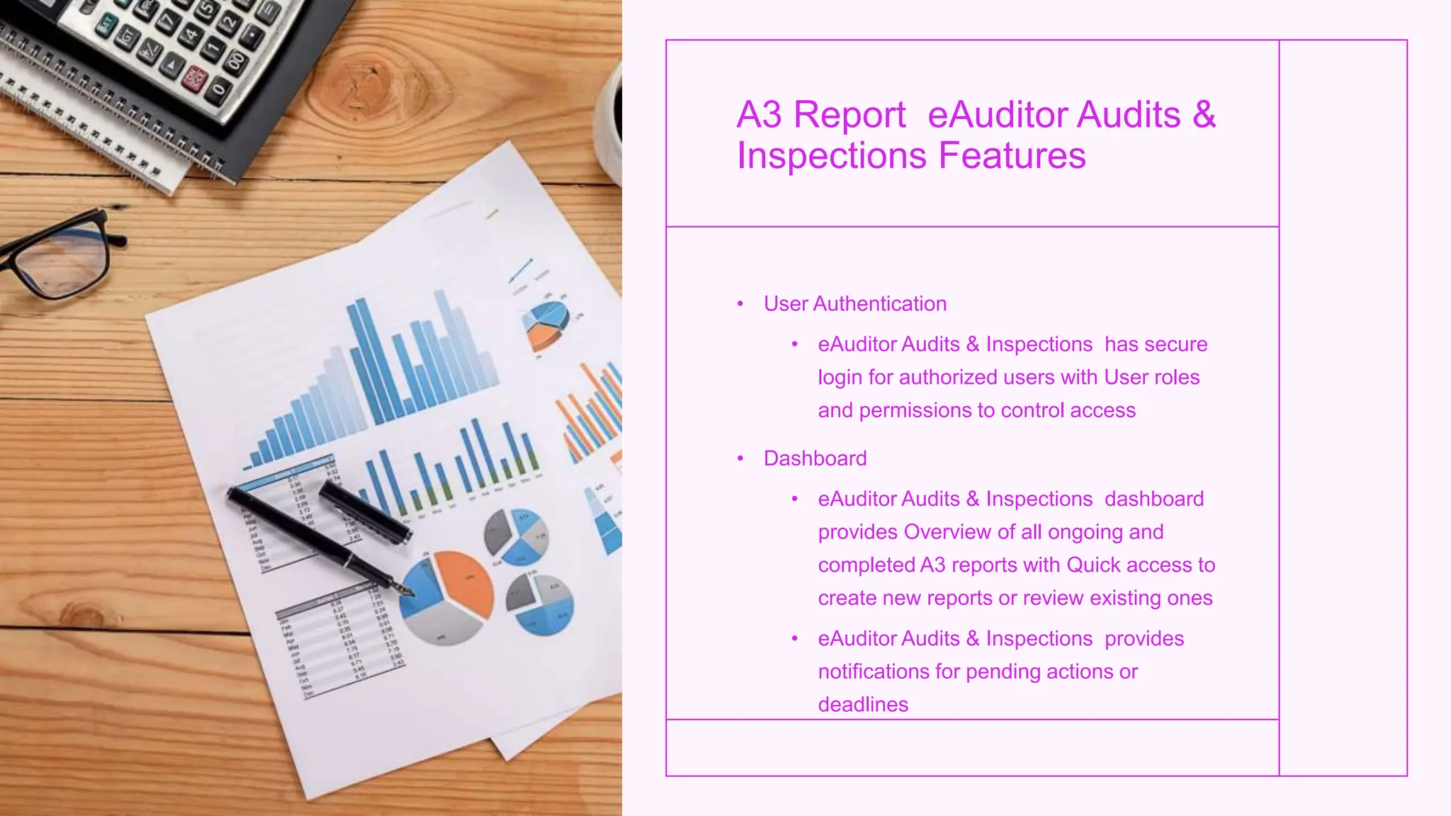 Lean methodology A3 Report Checklist eAuditor Audits & Inspections | PPT