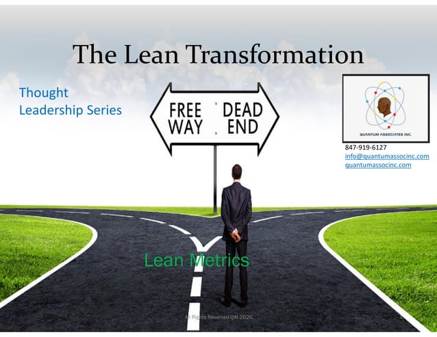 Measuring Business Success: Lean Metrics | PDF | Business Accounting & Finance | Business