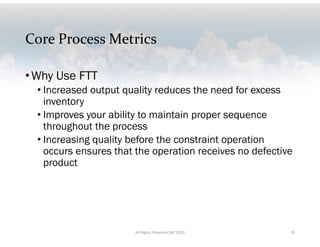 Measuring Business Success: Lean Metrics | PDF