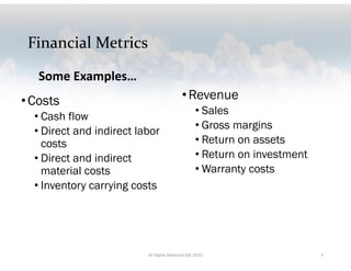 Measuring Business Success: Lean Metrics | PDF