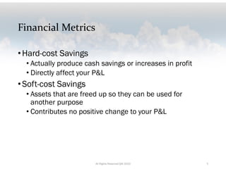 Measuring Business Success: Lean Metrics | PDF