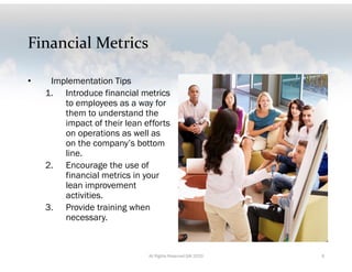 Measuring Business Success: Lean Metrics | PDF