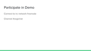Lean Microservices with OSGi - Christian Schneider | PPT