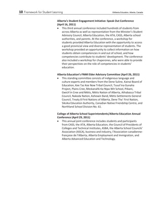 Framework for Student Learning | PDF