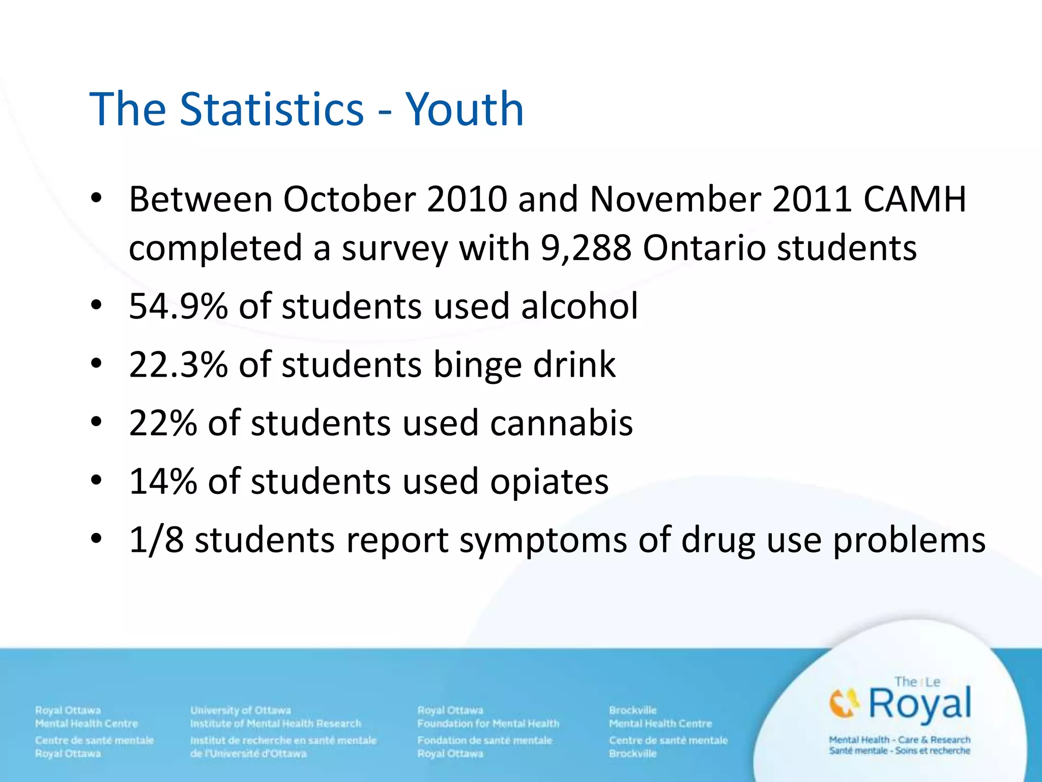 Youth and Substance Abuse | PPTX | Illegal Drugs, Tobacco, eCigarettes ...
