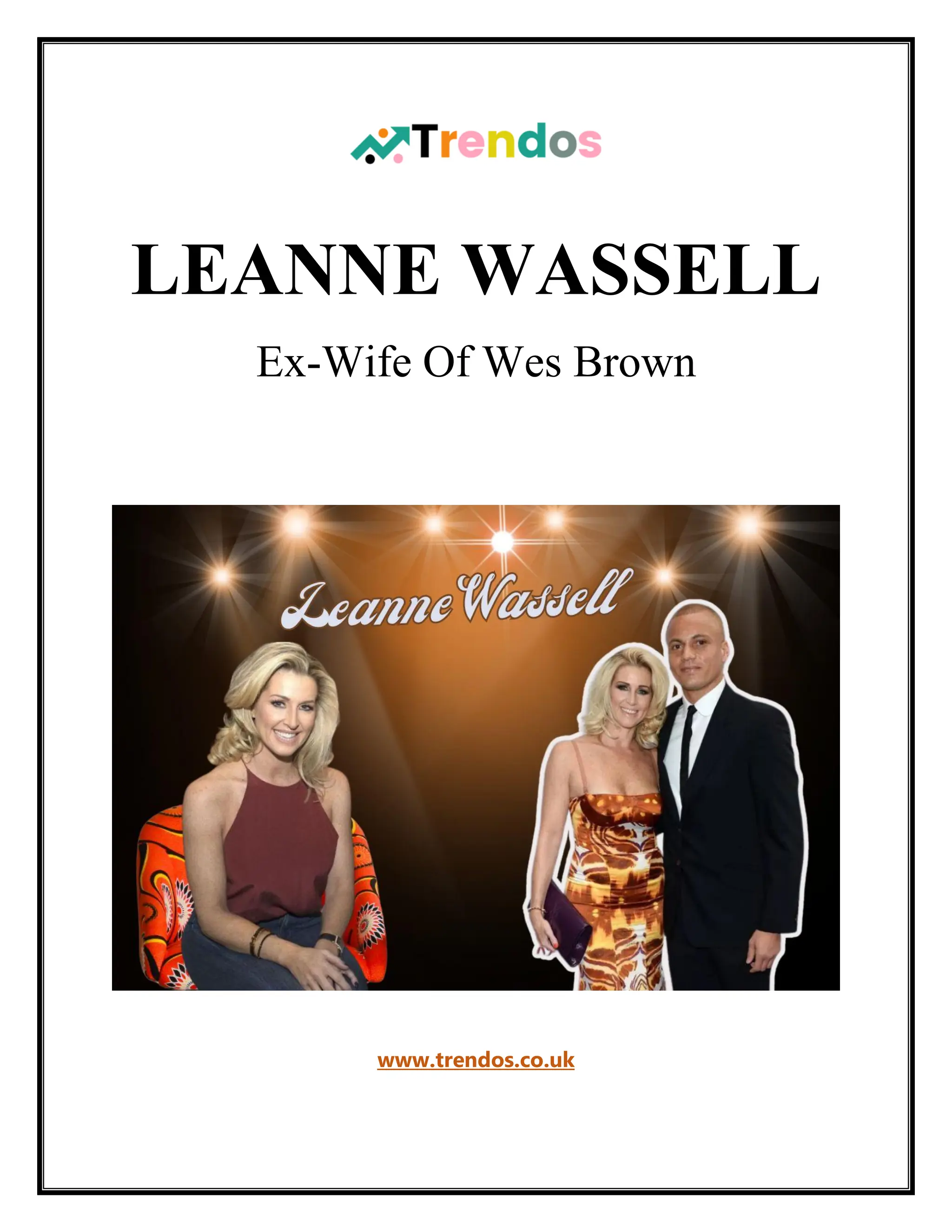 Leanne Wassell - Life After Wes Brown - Trendos | PDF