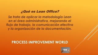 Lean office | PDF