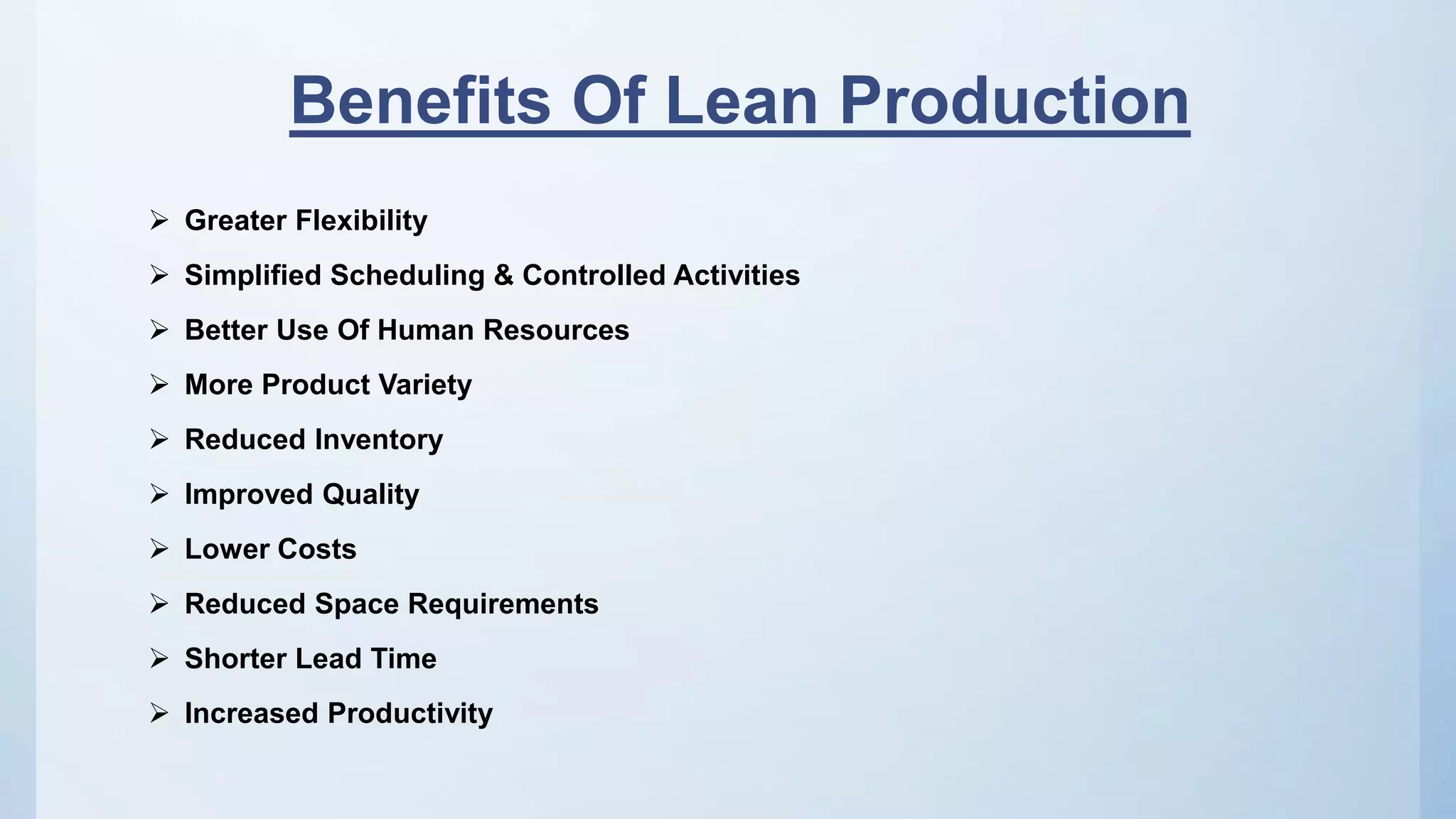 Lean operation | PPTX