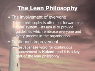 Lean operations presentation | PPT