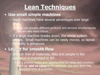 Lean operations presentation | PPT