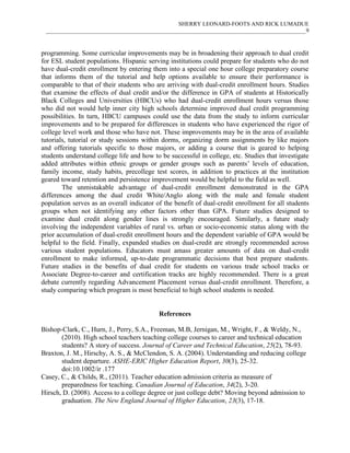 Leanord foots, sherry dual-credit enrollment ije v2 n1 2014 | PDF
