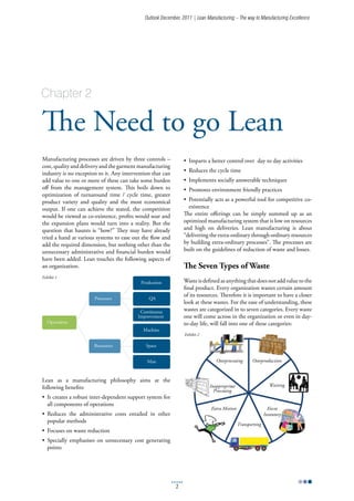 Lean outlook | PDF