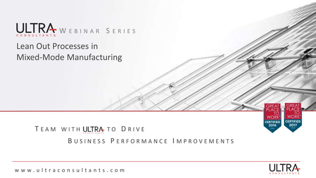 Lean Out Processes in Mixed-Mode Manufacturing | PPTX | Web ...