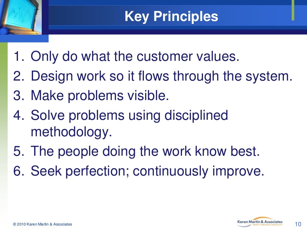 Key Principles 1. 2. 3.