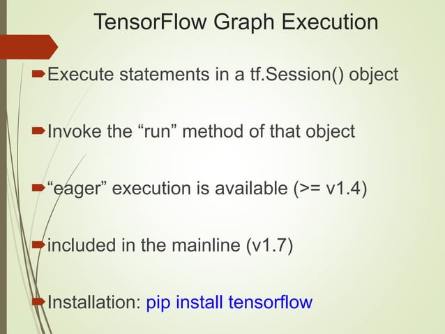 Introduction to Deep Learning and TensorFlow | PPT