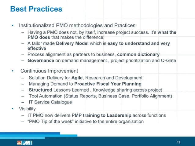Lean pmo – Delivering success globally public | PPT