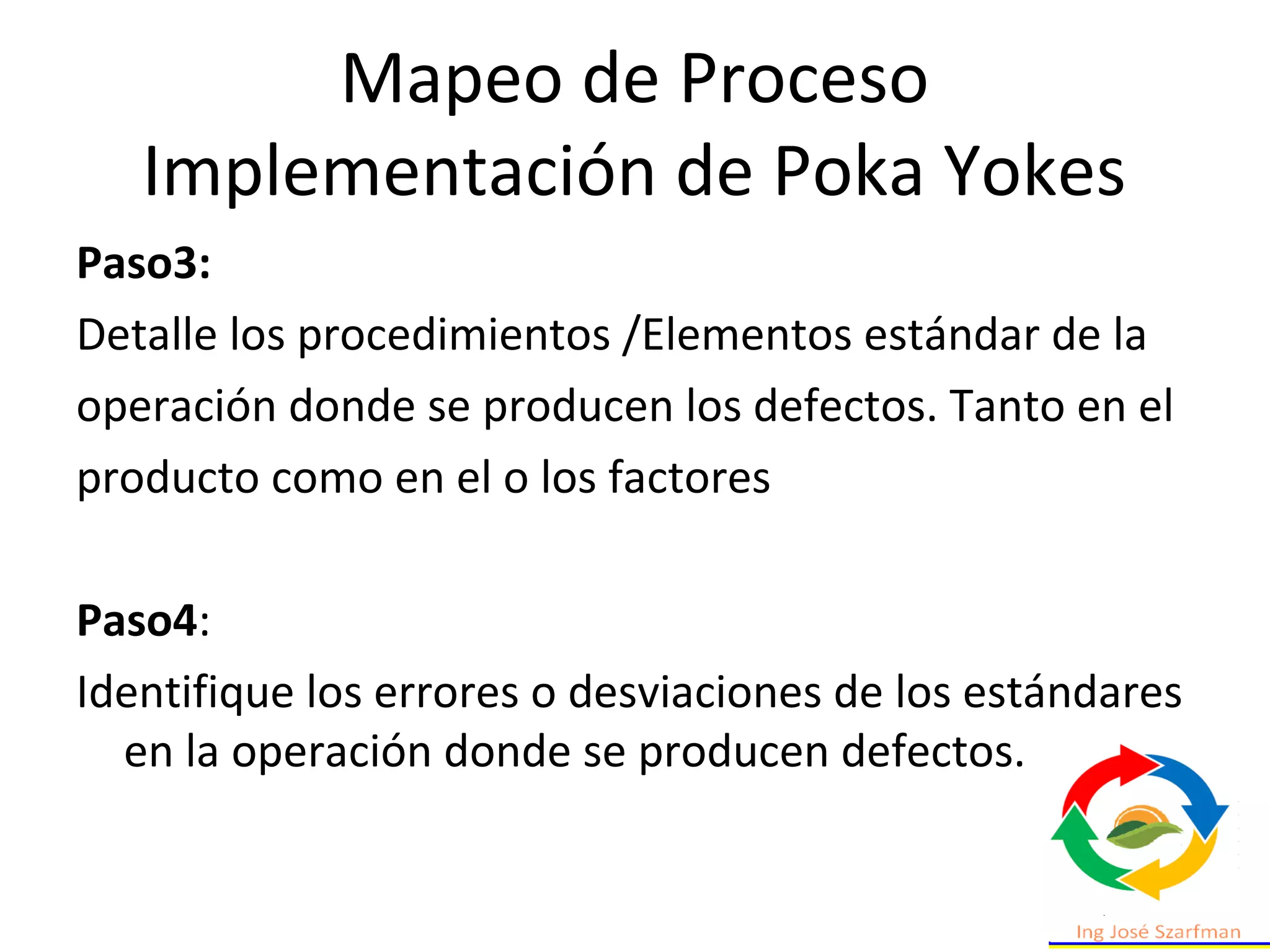 Lean poka yoke primera parte | PPT