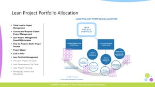 Lean Project Portfolio Management | PDF