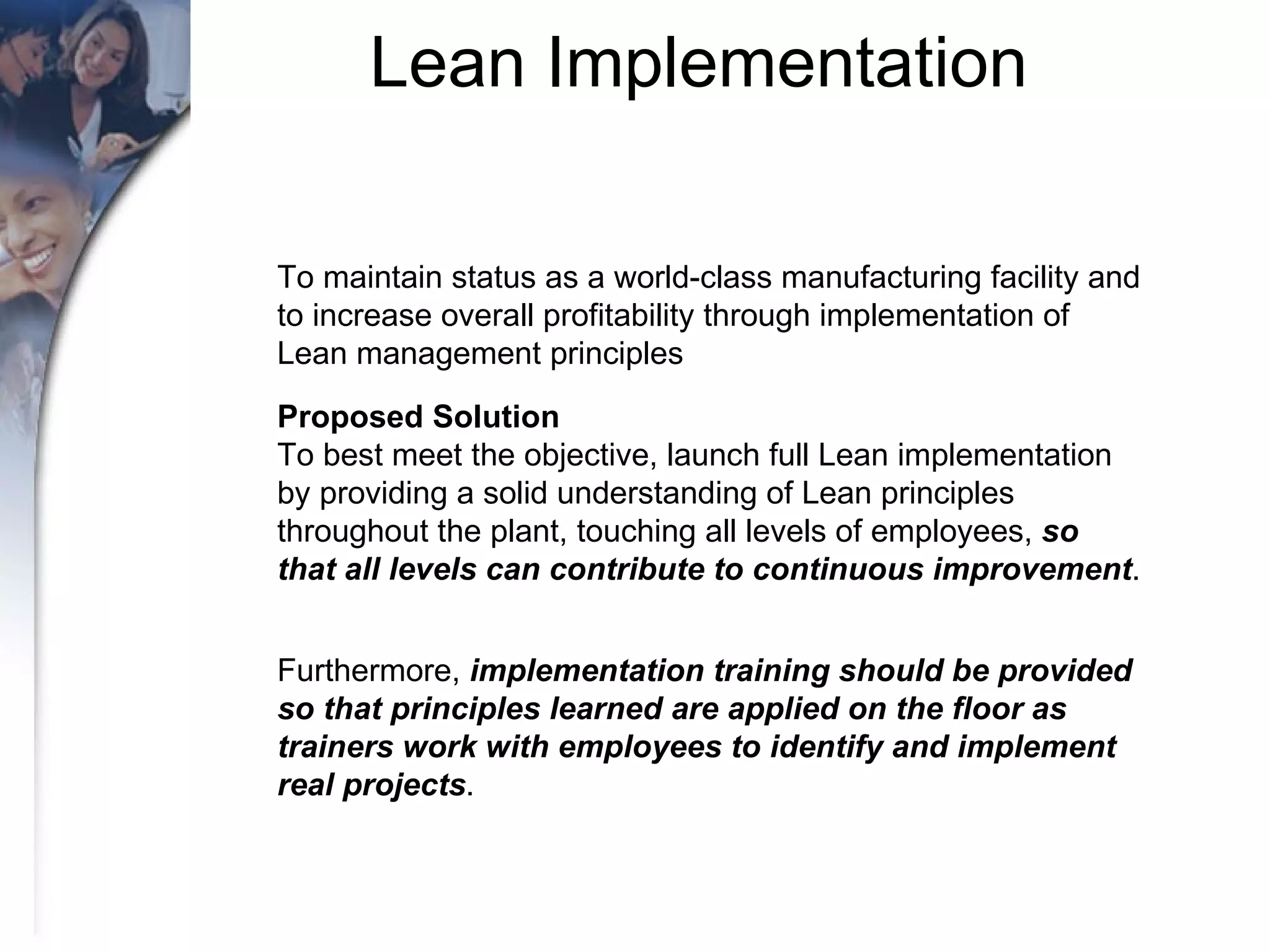 Lean Presentation | PPT