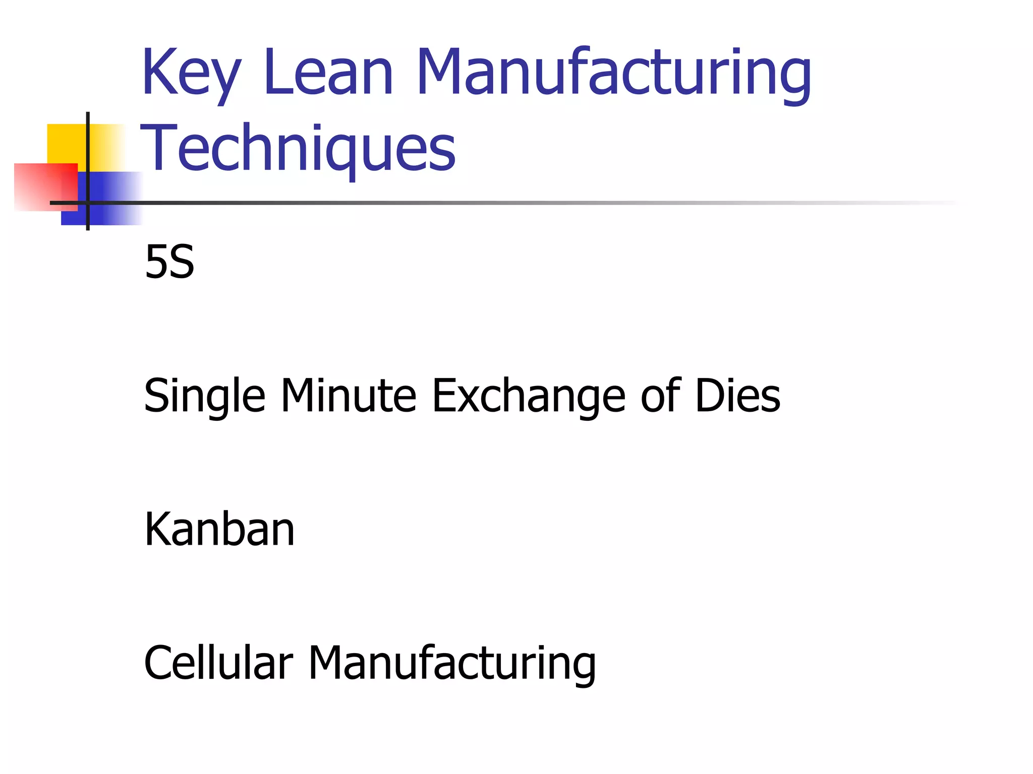 Lean presentation ppt | PPT