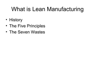 Lean prezi | PPT | Free Download