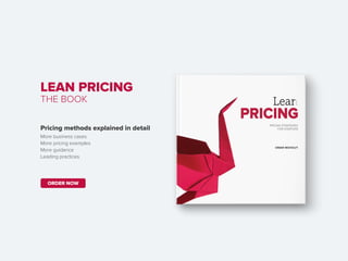 Lean pricing startups | PDF