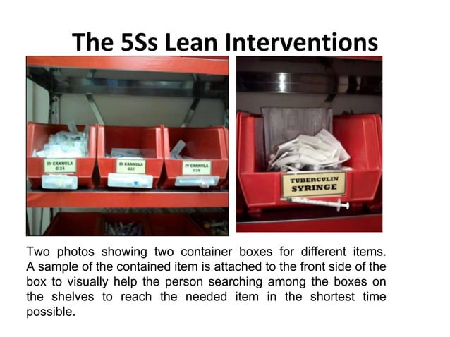 Lean Implementation in Healthcare Organizations - The 5Ss Tool | PPT