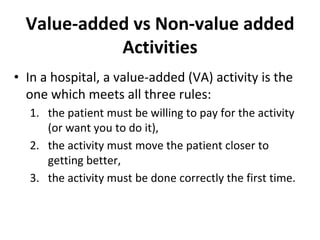 Lean Implementation in Healthcare Organizations - The 5Ss Tool | PPTX