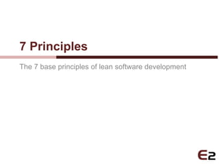 Lean principles and practices | PPTX | Technology & Computing