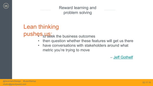 Lean Tactics for Your Org | PPT