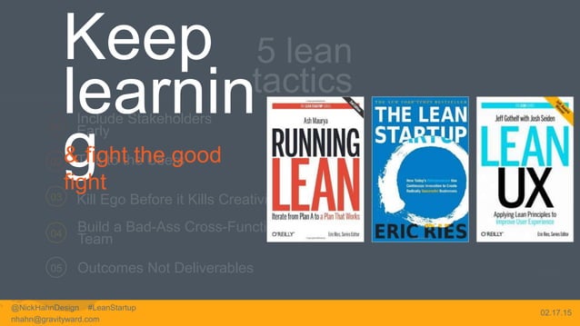 Lean Tactics for Your Org | PPT