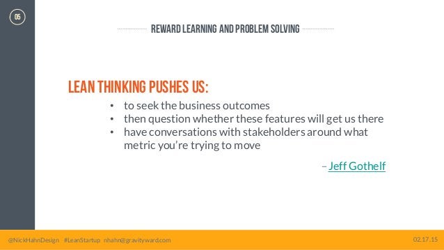 Lean Tactics for Your Org | PPT