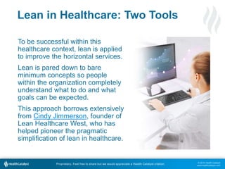 Lean Principles in Healthcare: 2 Important Tools Organizations Must ...