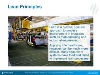 Lean Principles in Healthcare: 2 Important Tools Organizations Must ...