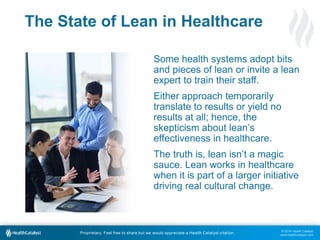 Lean Principles in Healthcare: 2 Important Tools Organizations Must ...