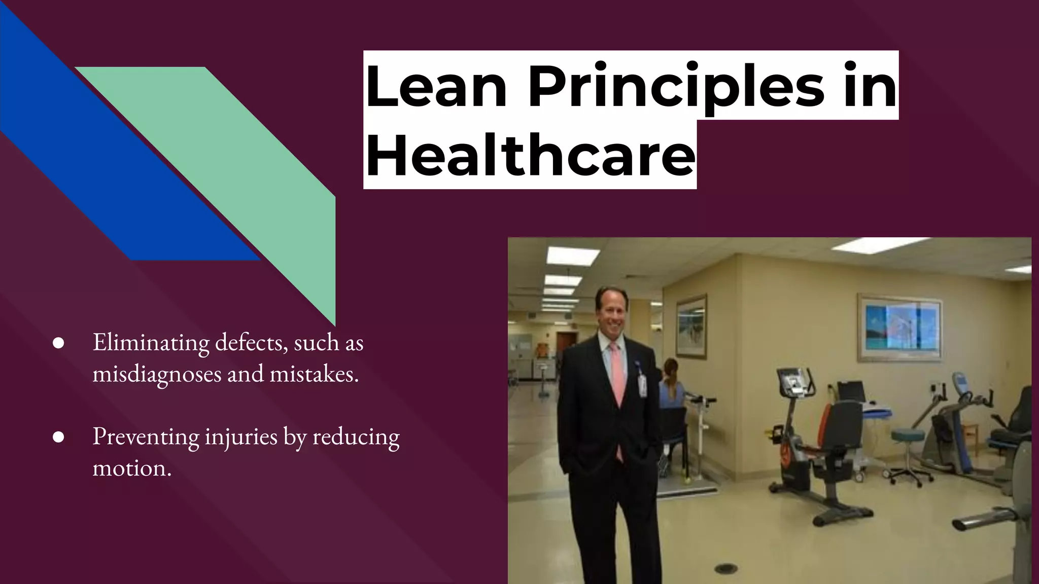 Lean Principles in Healthcare: Howard Perch | PPT