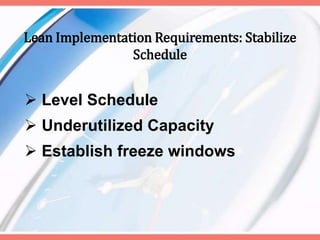 Lean Process and Production | PPTX | Logistics | Business