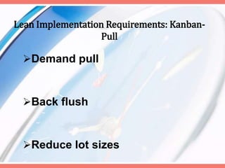 Lean Process and Production | PPTX | Logistics | Business