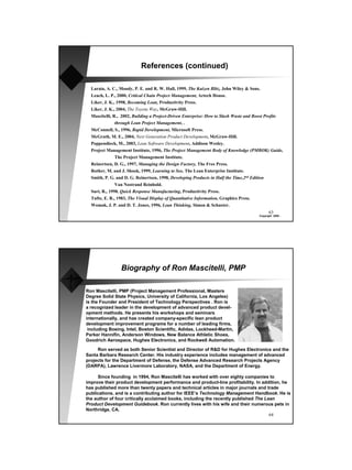 Lean Product Development by Ron Mascitelli | PDF