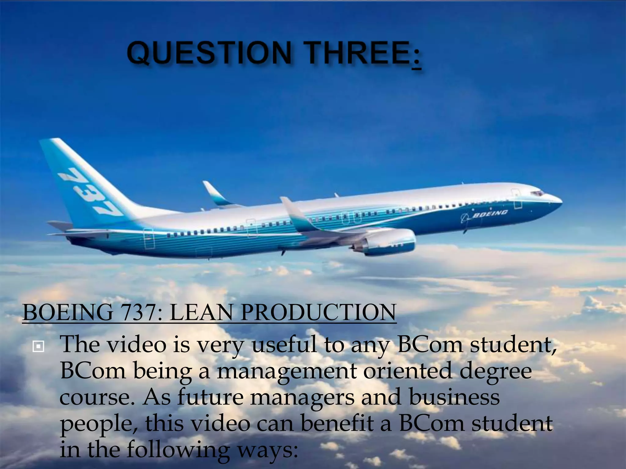 Lean production in Toyota and Boeing | PPTX