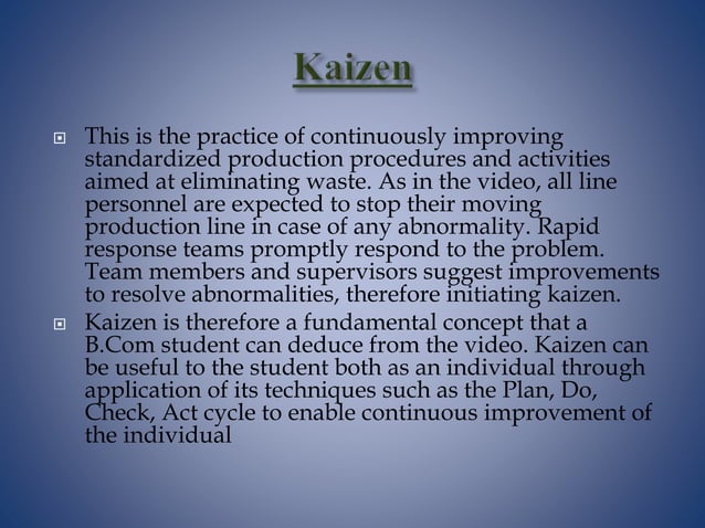 Lean production in Toyota and Boeing | PPTX | Manufacturing Industry ...