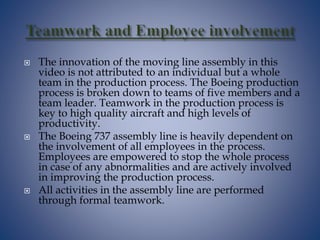 Lean production in Toyota and Boeing | PPTX