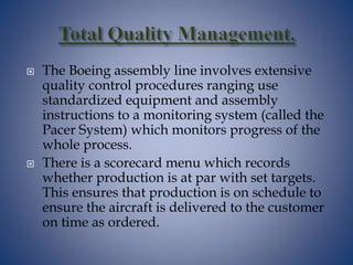 Lean production in Toyota and Boeing | PPTX