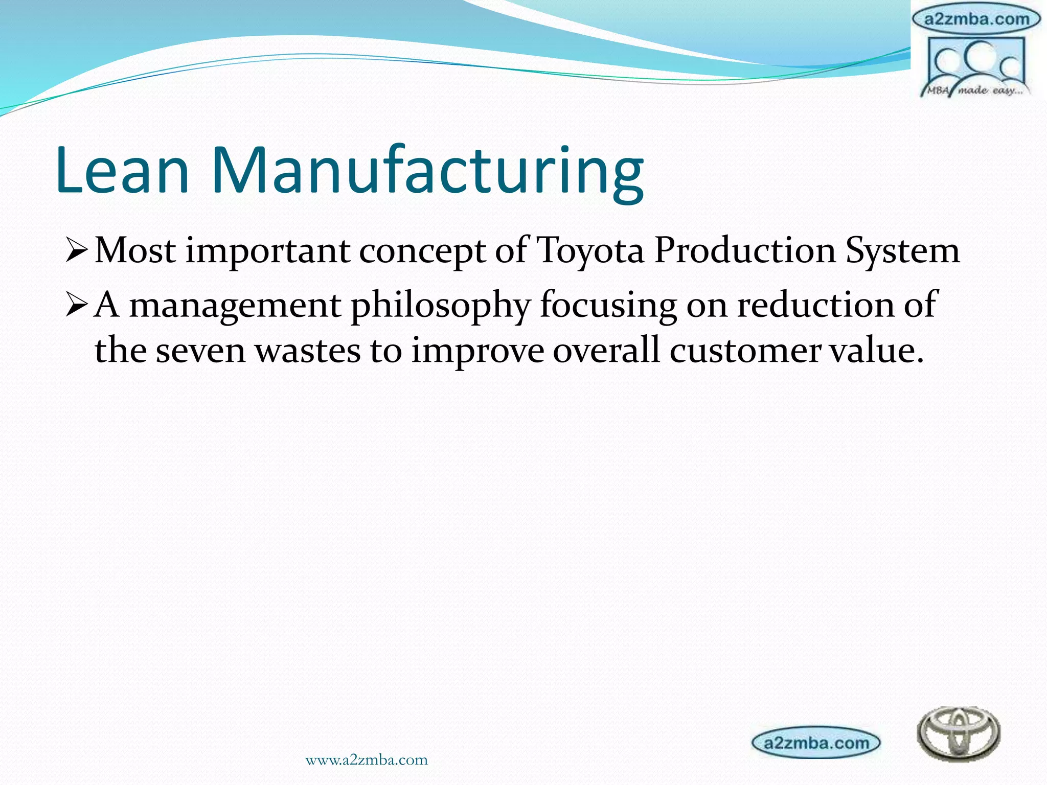 Lean production toyota production system | PPTX