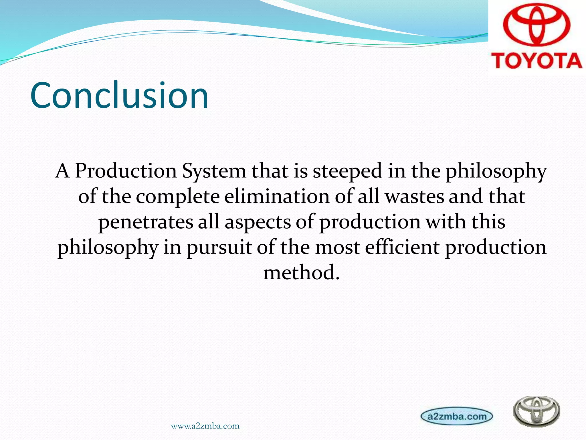 Lean production toyota production system | PPTX