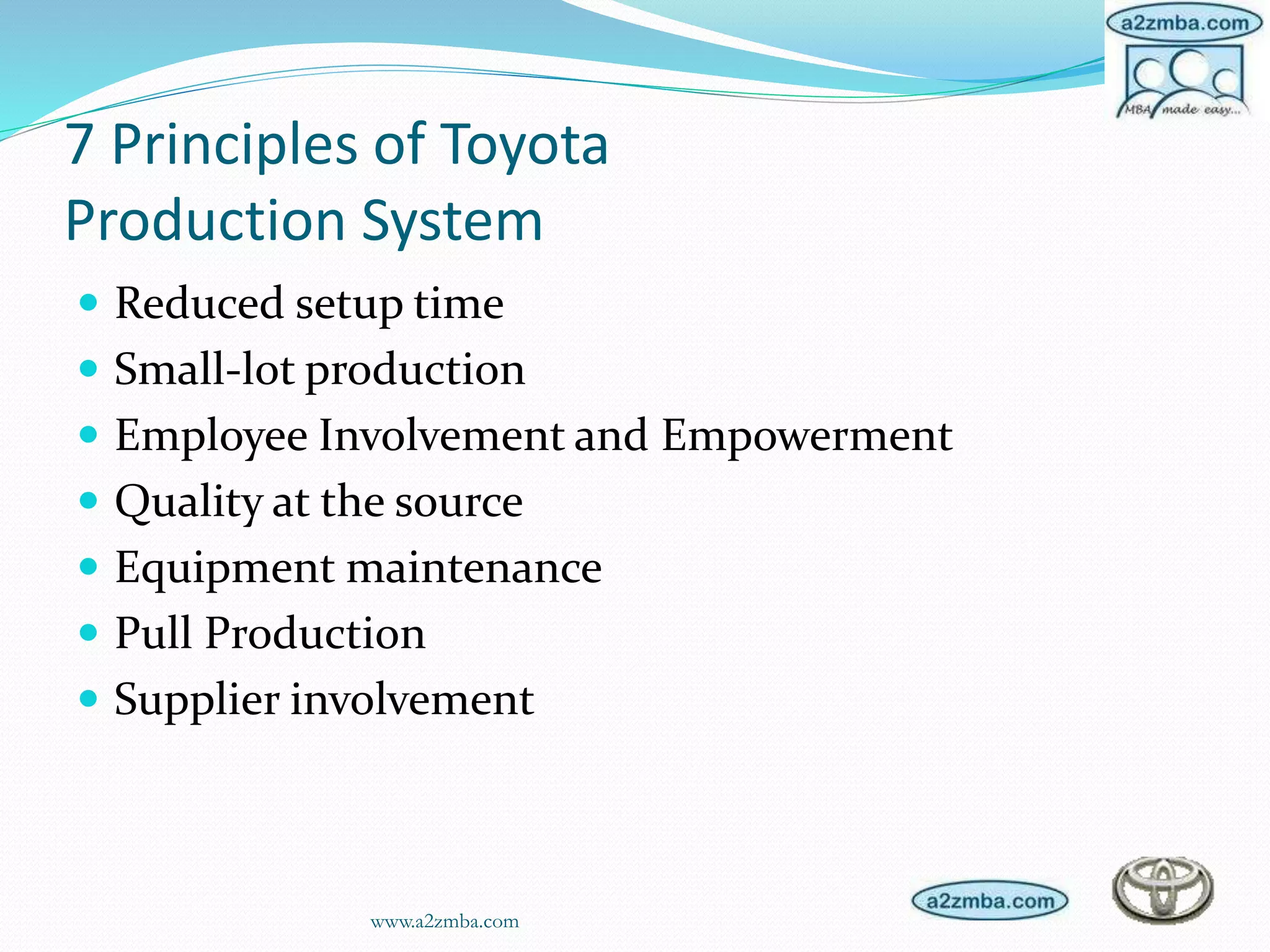 Lean production toyota production system | PPTX
