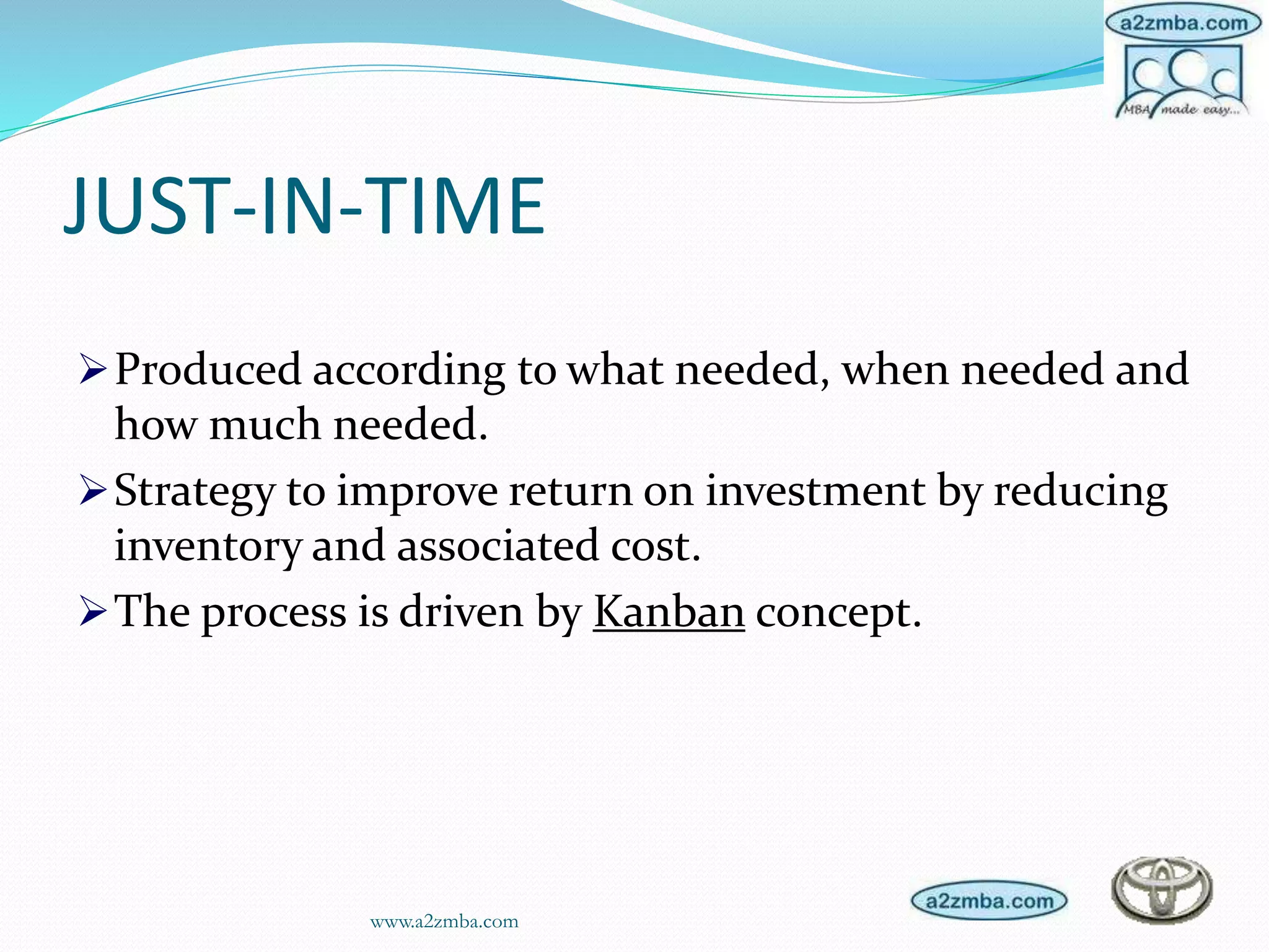 Lean production toyota production system | PPTX