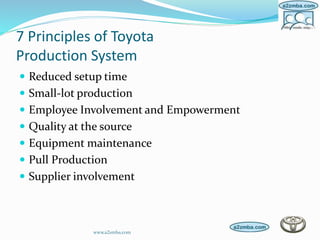 Lean production toyota production system | PPTX
