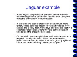 Lean Production With Jaguar Example | PPT